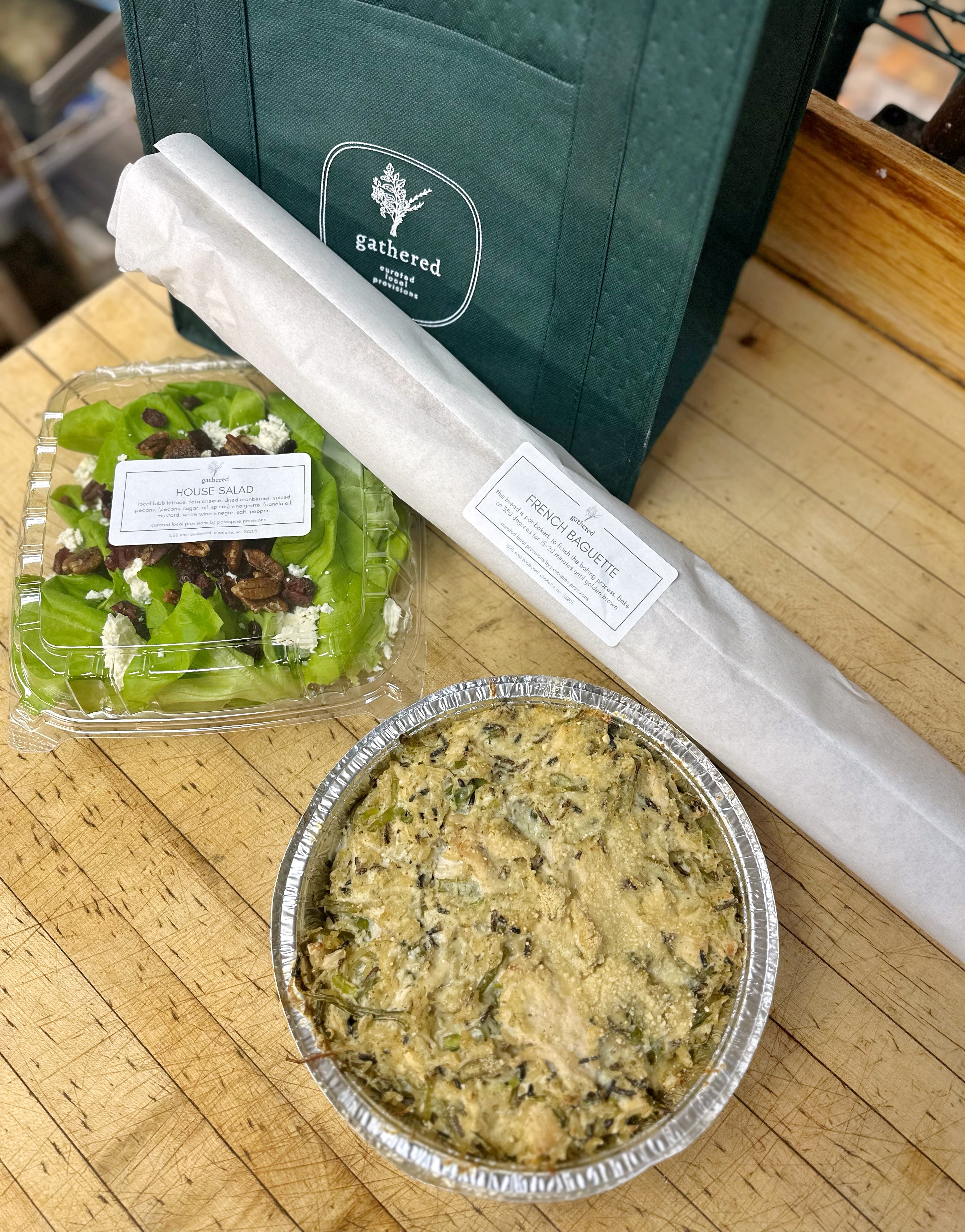 Chicken Pot Pie Meal Kit | gift box delivery | charlotte, nc | gathered